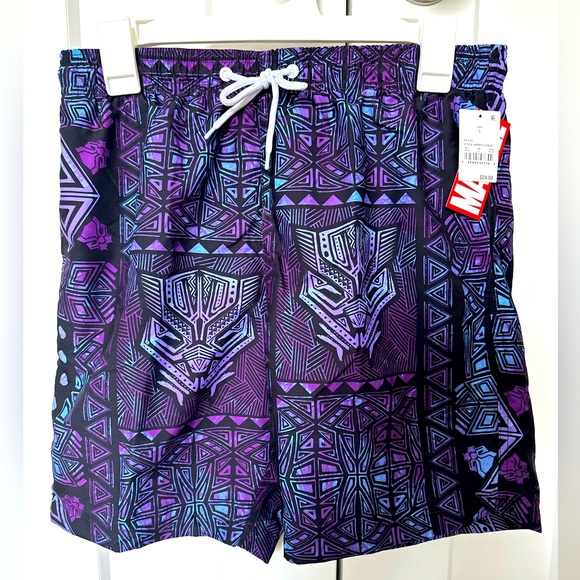 Marvel | Swim | Brand New Mens Marvel Black Panther Swim Trunks | Poshmark